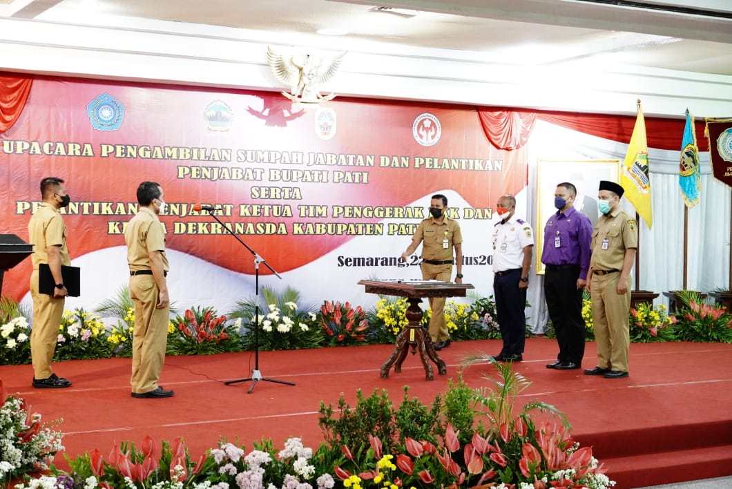 Henggar Budi Anggoro Resmi Jabat Pj Bupati Pati
