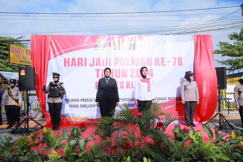 Berbagi dan Aksi Humanis Warnai Perayaan HUT ke-76 Polwan Klaten