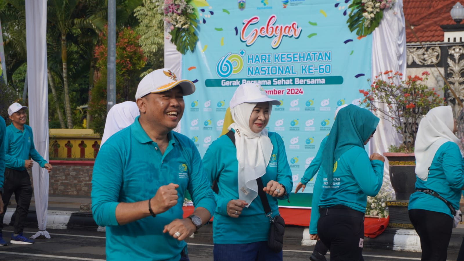 Puncak Peringatan HKN ke 60, Gerak dan Sehat Bersama Pj Bupati Jepara